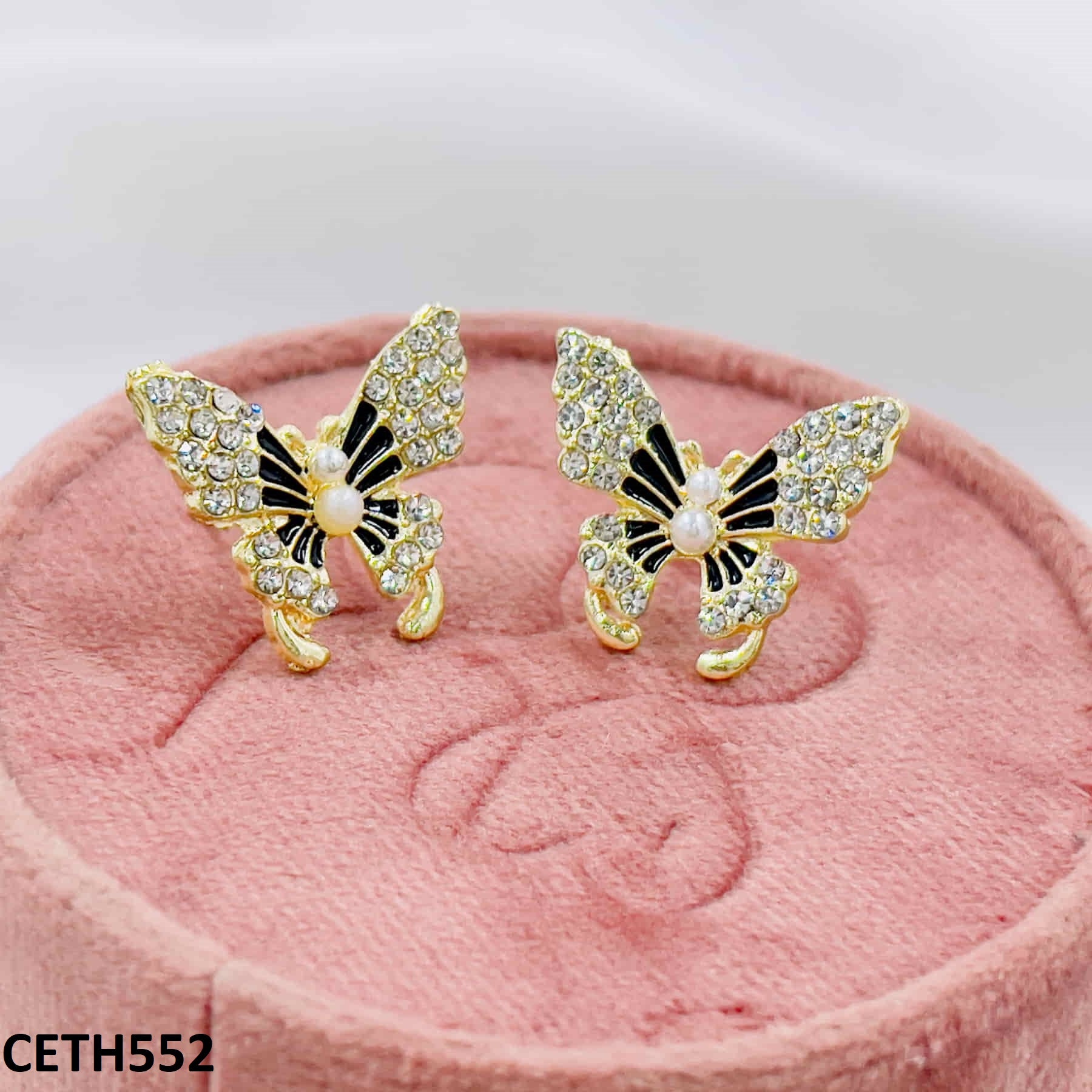 CETH552 LSH Butterfly Stud Tops Pair - CETH – TJ Wholesale