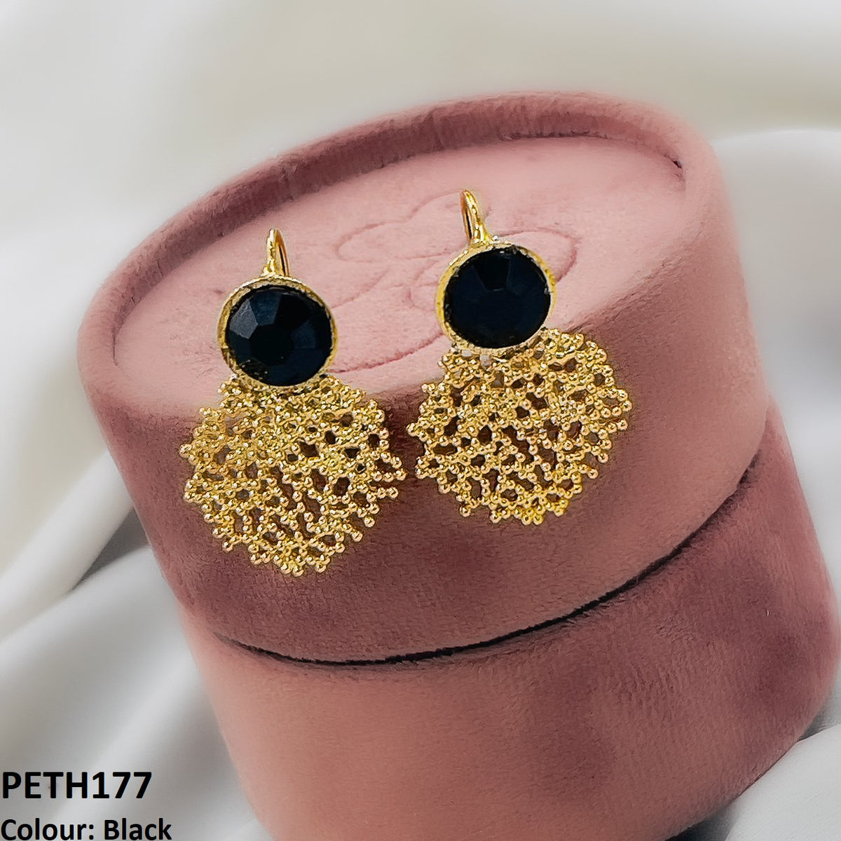 PETH177 FRN Round Ear Tops Pair - PETH – TJ Wholesale