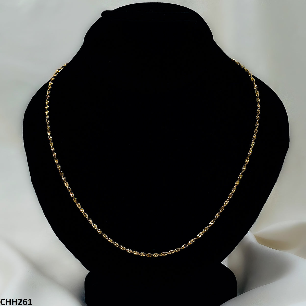 CHH261 YMG Plain Curl Chain 16 Inch - CHH – TJ Wholesale