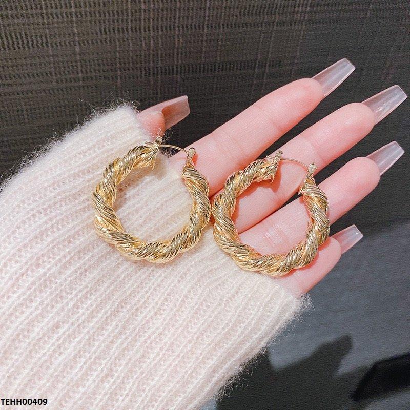 TEHH00409 ZHL Casting Rolled Hoops Pair - TEHH – TJ Wholesale